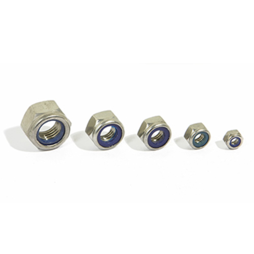 stainless steel safety nuts Α2