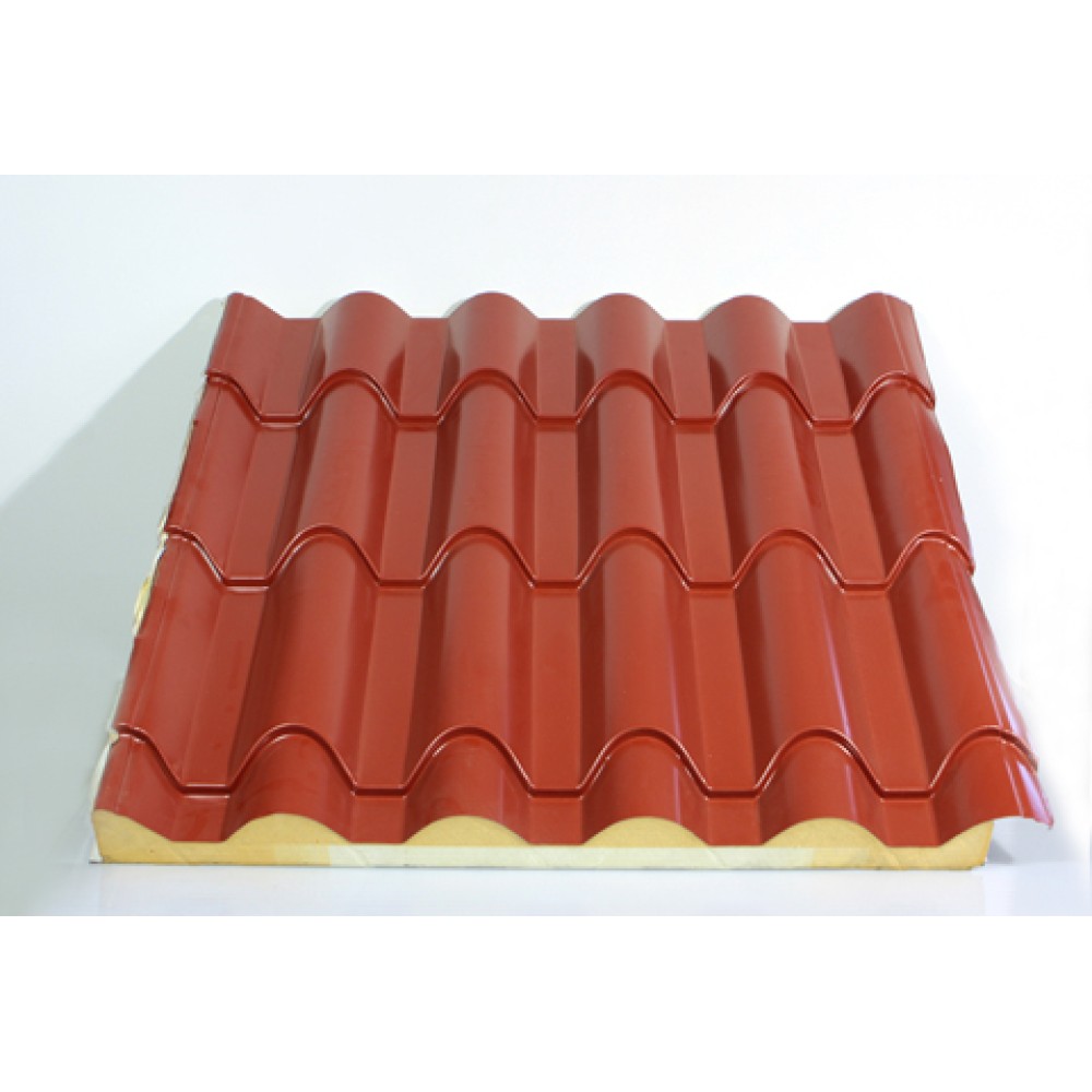 metallic thermal insulation tiles