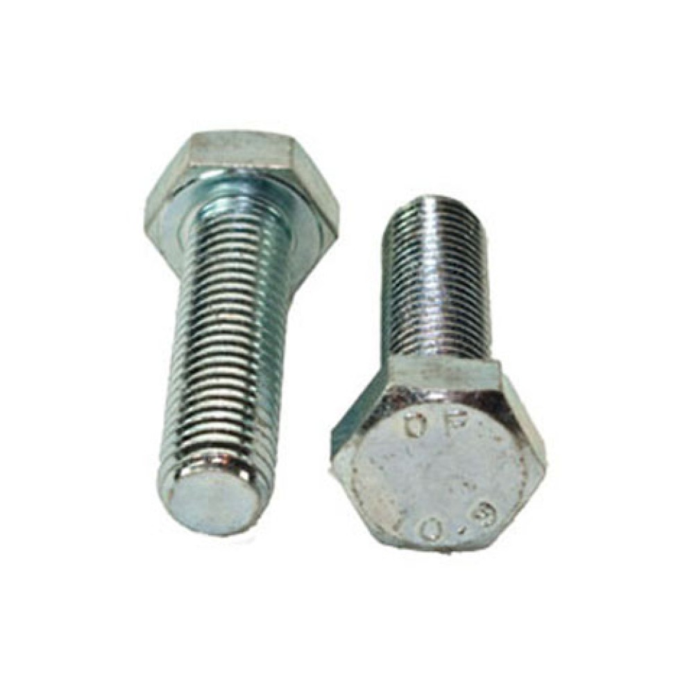 steel hexagon bolts, full thread, metric size and quality 10.9 din.933