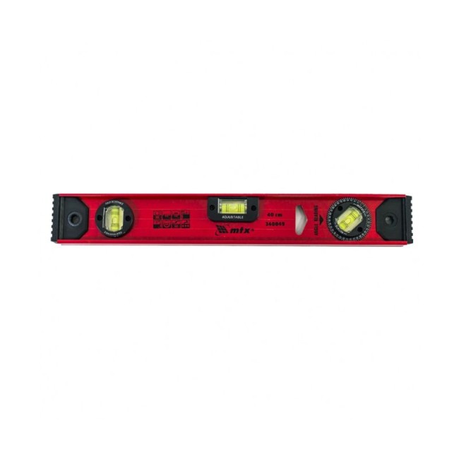 Kamtsis | ALUMINIUM SPIRIT LEVEL MAGNET 2 VIALS 1200 mm.