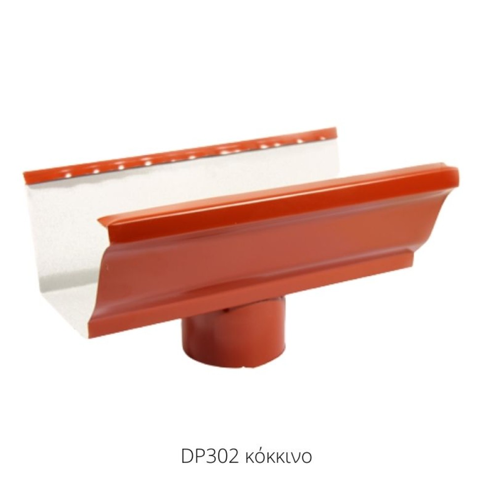 Kamtsis | 5" GUTTER OUTLET Φ75 RED