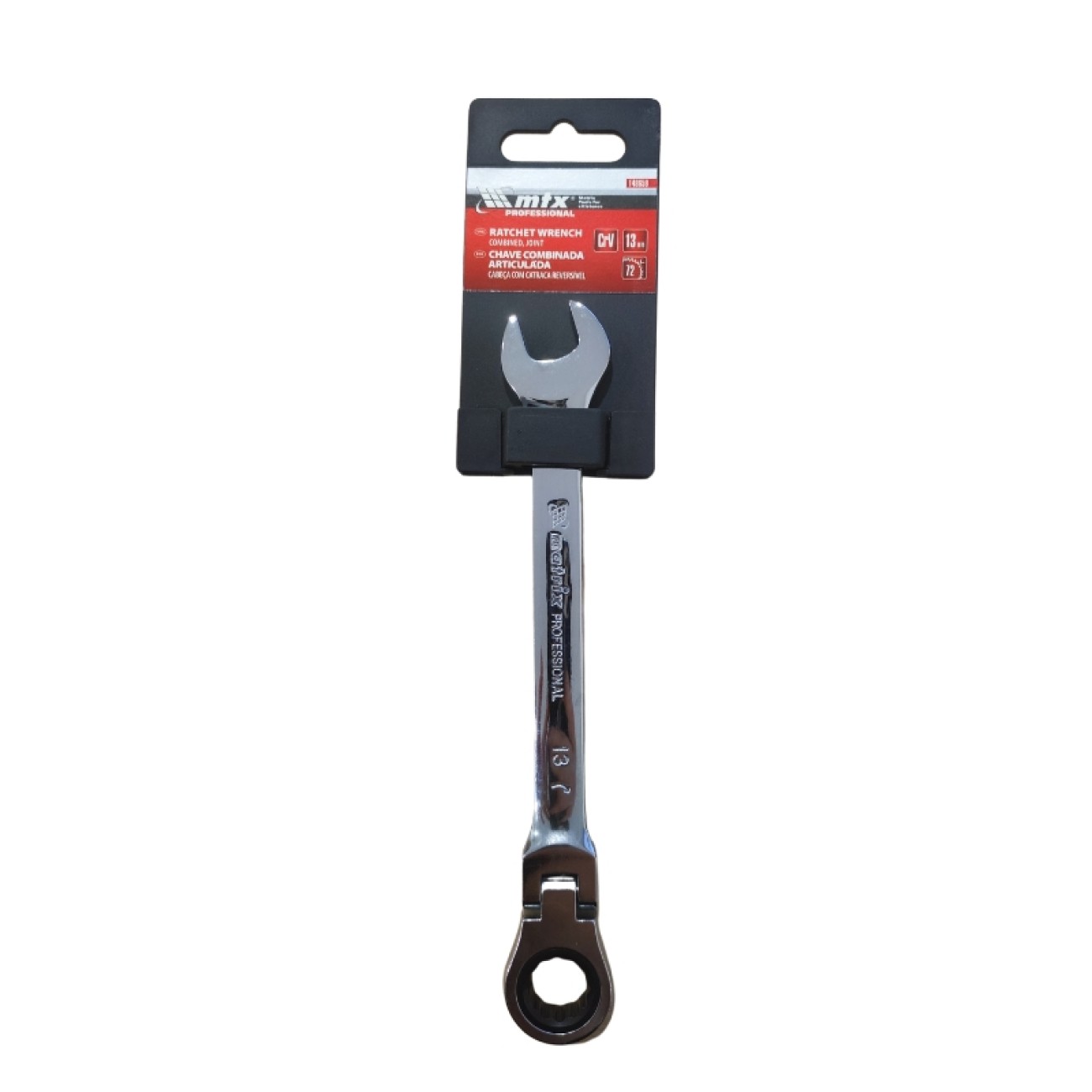 Kamtsis | JOINT COMBINATION RATCHET WRENCH CrV 13 mm.